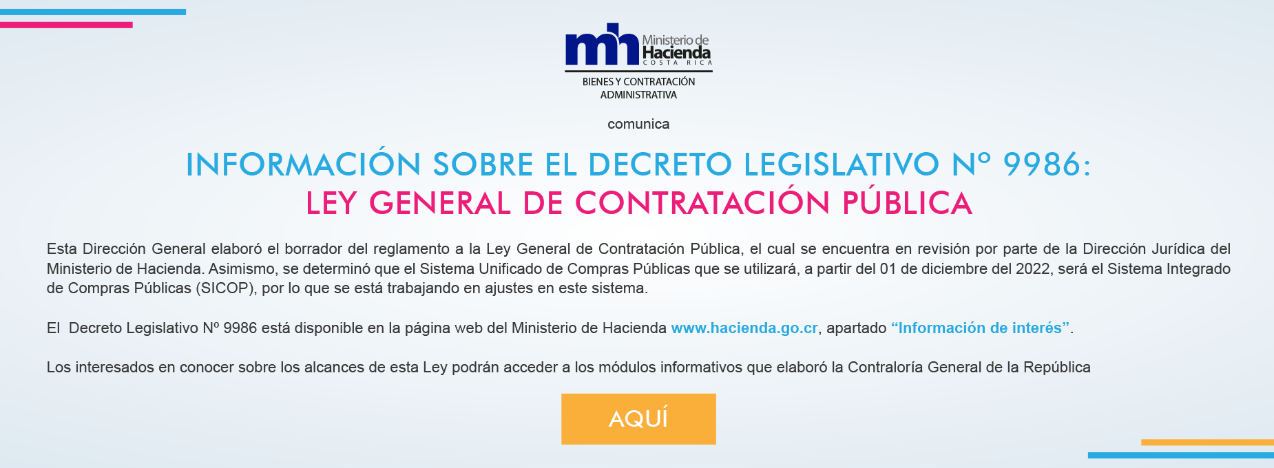 Ministerio de Hacienda - República de Costa Rica